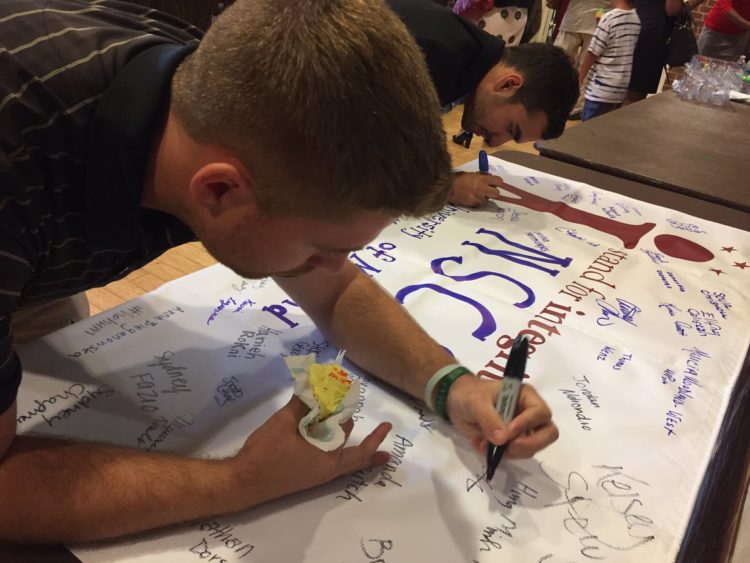 NSCS September 2016 New Member Induction Ceremonies + Campus Visits